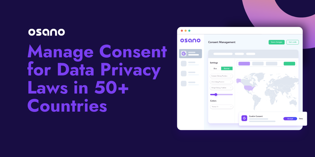 Cookie Consent For GDPR & CCPA Compliance | Osano